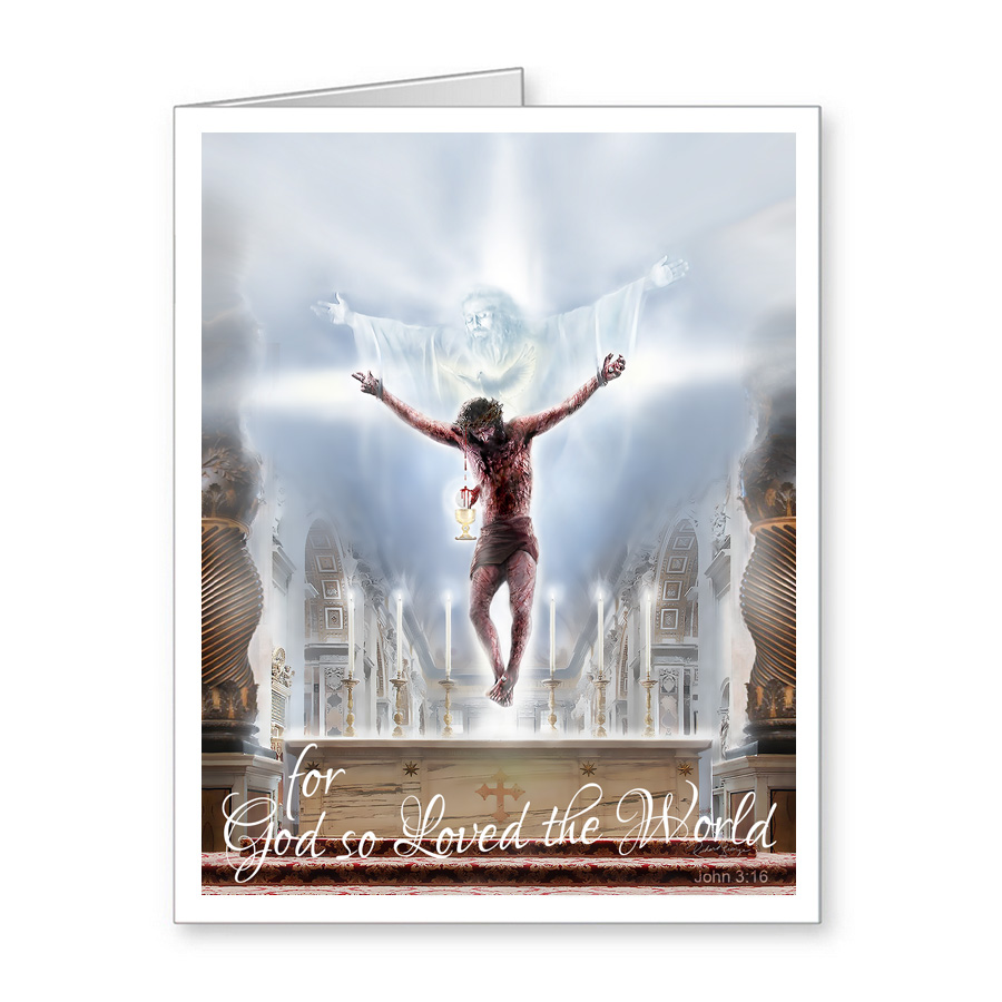 Most Holy Trinity Note Card (with envelope) – RL George Studio